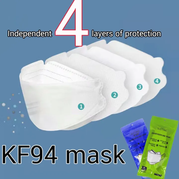 Philippine spot new KF94 10pcs Face Mask Four-layer protection ...