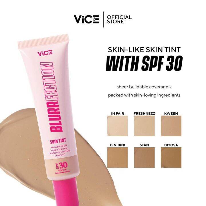 Vice Cosmetics Blurrfection Skin Tint | Lazada PH