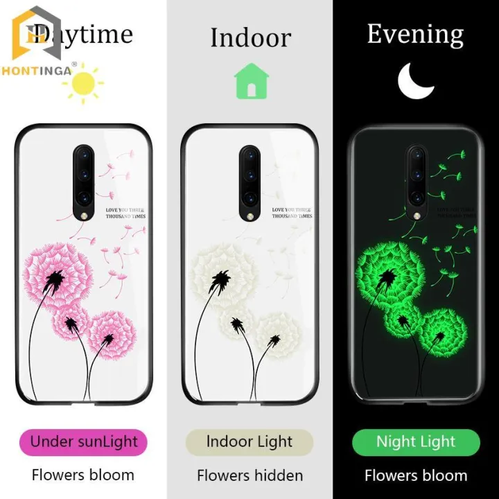 Hontinga สำหรับ O neplus 7 Pro กรณี,แสงแดดแสงอัลตราไวโอเลตที่มีความสำคัญยูวีทดสอบเปลี่ยนสีกรณี ...