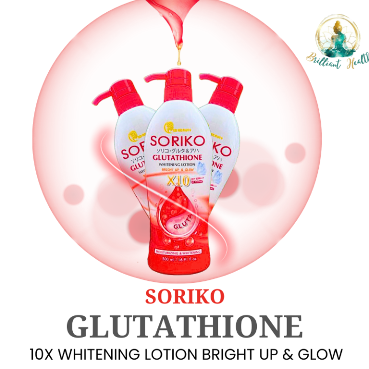 Soriko Gluthatione Whitening Lotion Collagen With Glutathione Spf 100 ...