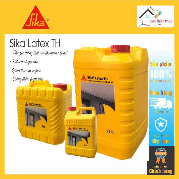 Sika Latex TH 1L (CHIẾT LẺ) Chính hãng - Phụ gia chống thấm và tác nhân kết nối giá sỉ.. | Lazada.vn
