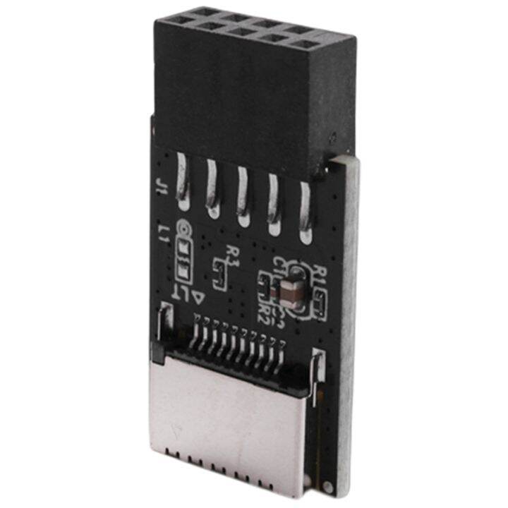 Motherboard USB2.0 9Pin to TYPE-C A-KEY Front Connector Converter USB3 ...