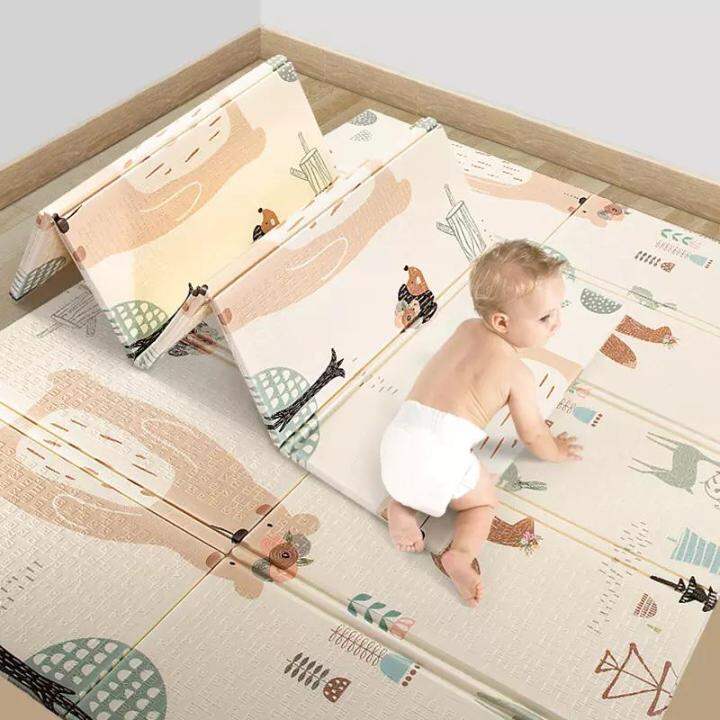 PLAYMAT MATRAS TIKAR KARPET LIPAT TEKNOLOGI BARU XPE TEKSTUR LEMBUT ...