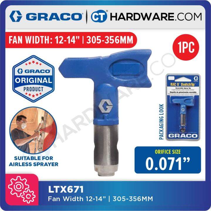 GRACO RAC X LTX SWITCHTIP 12-14" (305-356MM) FAN WIDTH SUITABLE FOR ...