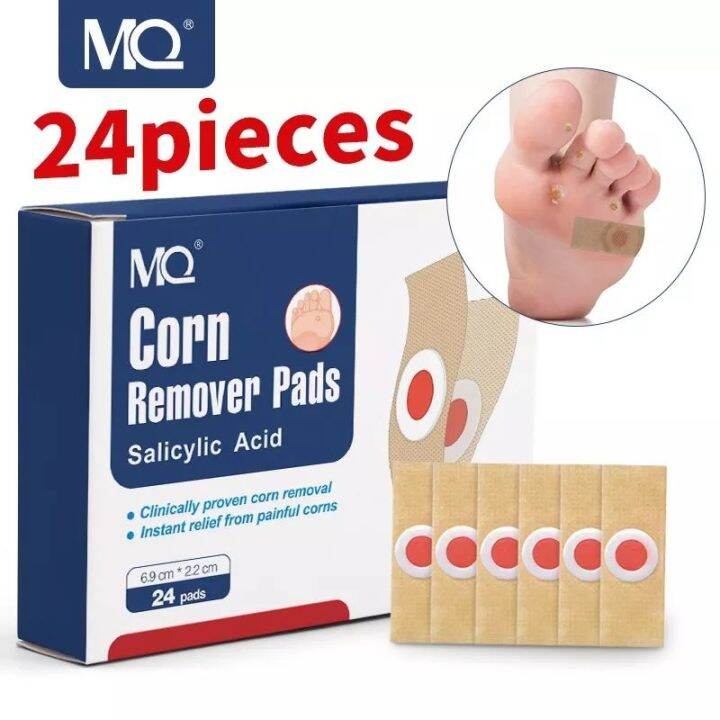 【Genuine】Feet Corns Warts Removal Patch Pain Relief Remover Feet Callus ...