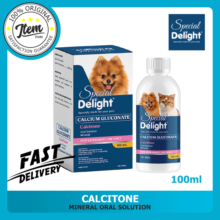 SPECIAL DELIGHT CALCITONE MINERAL ORAL SOLUTION 100ML | Lazada PH