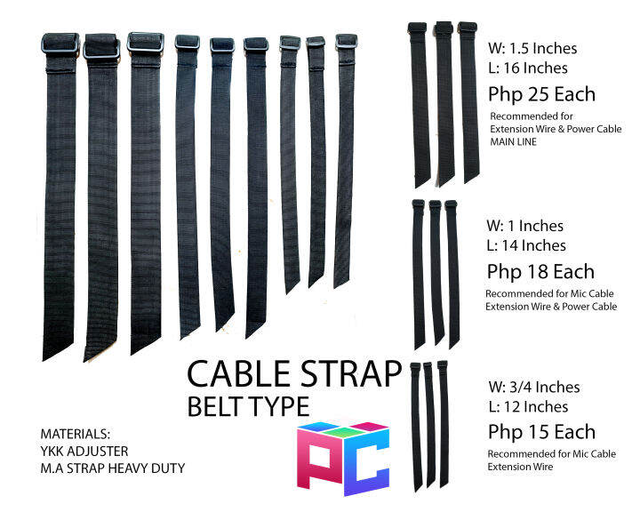 CABLE STRAP BELT TYPE 10 Pcs per Pack | Lazada PH
