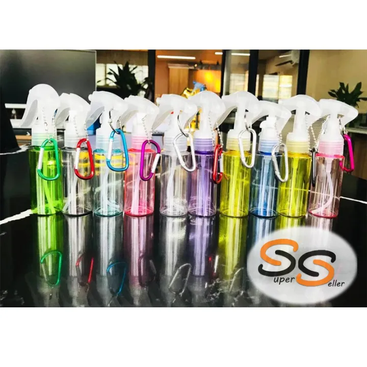 60ML Alcohol Keychain Spray Bottle Trigger Sprayer Hydration Spray ...