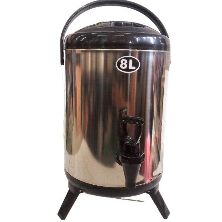 [Hot sales] Barrel/Thermos Bucket/Coffee Jug 8L. Steel | Lazada PH
