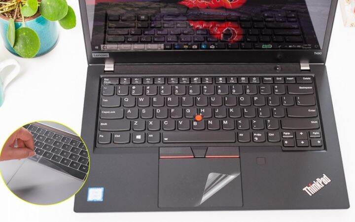 สำหรับ Lenovo Thinkpad T490 T490s T580 T590 X280 X390 T480 แล็ปท็อป Matte TOUCH PAD TrackPad ทัช ...