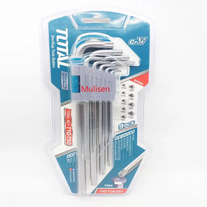 Total Torx Key T10 - T50 9pcs. THT106391 | Lazada PH