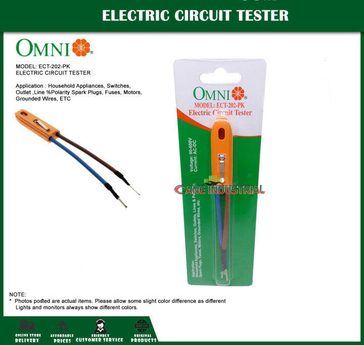 Omni Electric Circuit Tester ECT-202-PK | Lazada PH