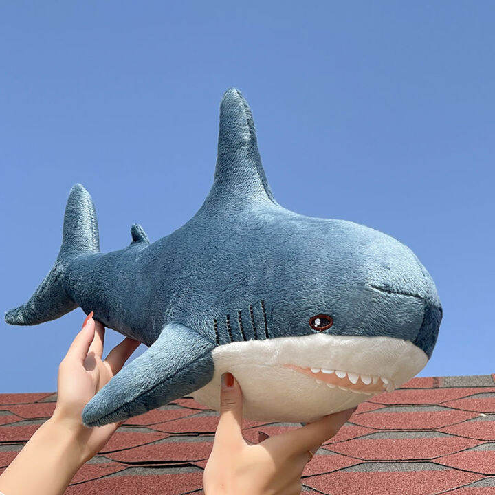 IKEA shark plush toy strips with cute rag doll fries doll doll little ...