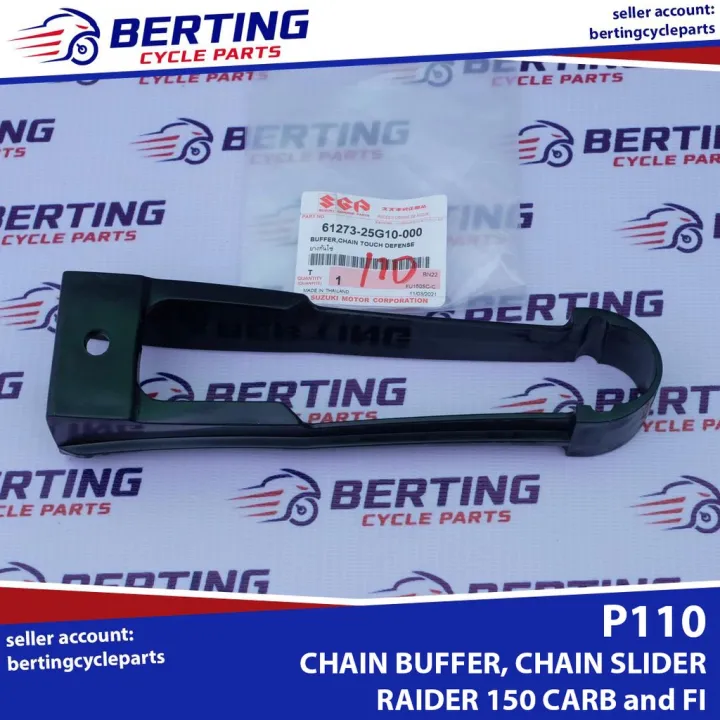 Suzuki SGP Chain Slider Buffer for Raider 150 Carb and FI Genuine 61273 ...