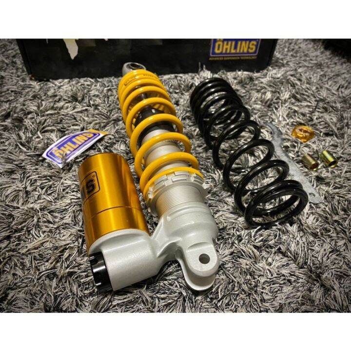 legit baso adjustable Honda click 125i150i Mio Shock 300mm ohlins shock ...