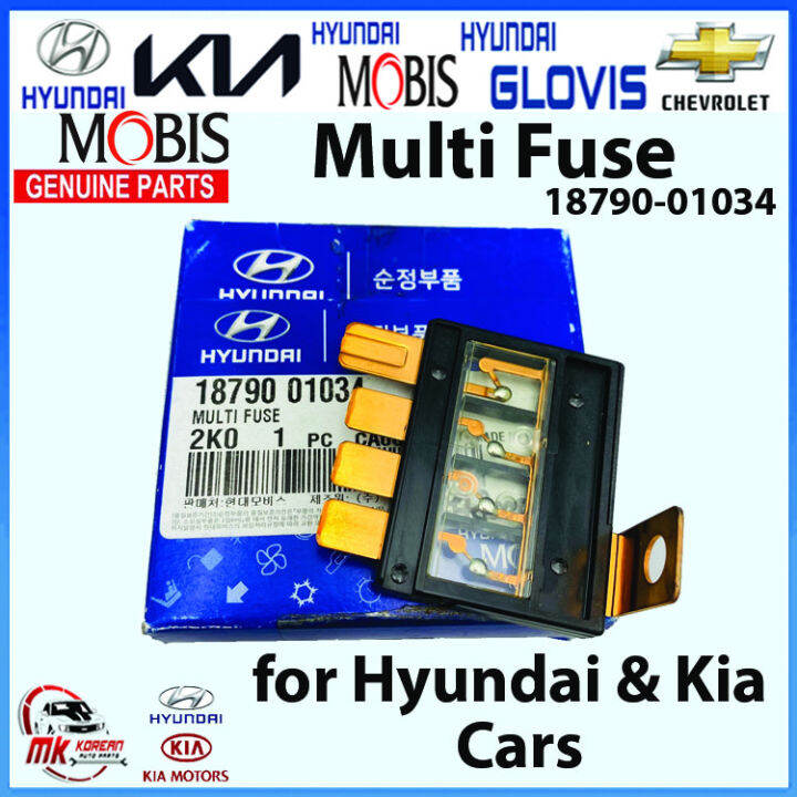 [GENUINE] Multi Fuse for Hyundai & Kia Cars. 18790-01034. GENUINE PARTS ...
