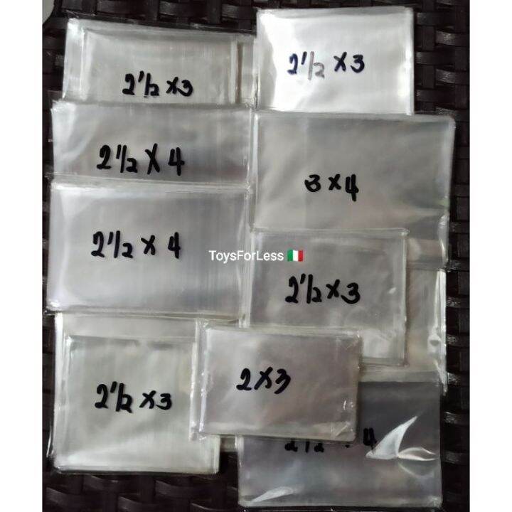 Clear Plastic OPP Small Sizes for repacking | Lazada PH