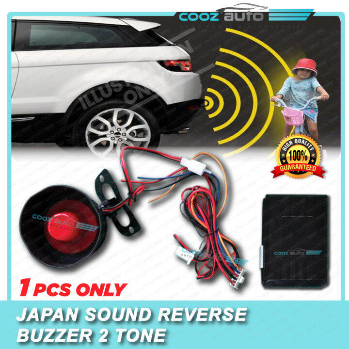 Universal Japan Sound Reverse Buzzer 2 Tone Safety Reverse Parking ...