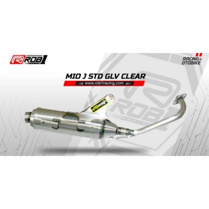 Knalpot Standart Racing Rob1 Original RCB1 Ori Mio J Injeksi Galvanis ...