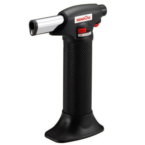 Rekrow Kitchen Chef Micro Butane Torch Butane Burner RK2070 for Baking ...