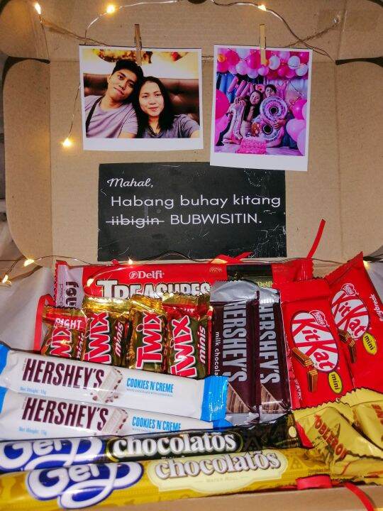Christmas Assorted Chocolate Gift Box Package 18 with dedication ...