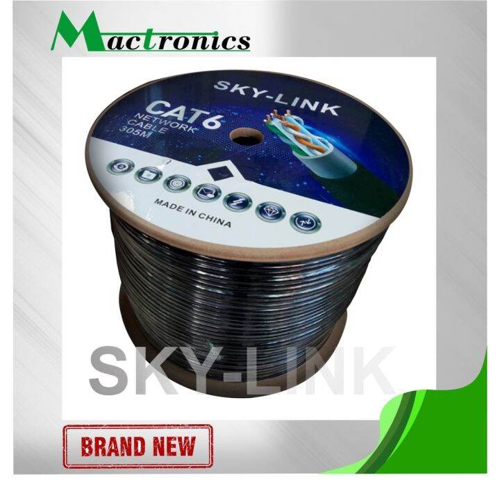 SKYLINK SKY-LINK CAT 6 OUTDOOR UTP CABLE 305 METERS / PISOWIFI OUTDOOR ...