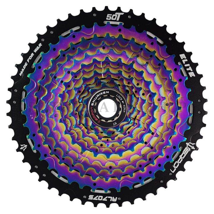 WEAPON SHURIKEN CASSETTE COGS 8 / 9 / 10 / 11 /12 SPEED MASTER AND ...