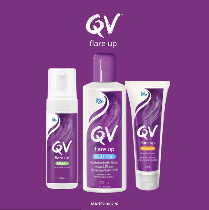 [Bundle of 3] EGO QV Flare-up Cream 100g | Lazada Singapore