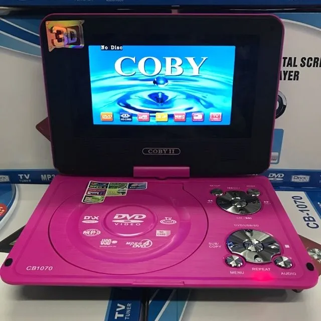 HOT SALE ☼Portable DVD Player 16.8 coby | Lazada PH