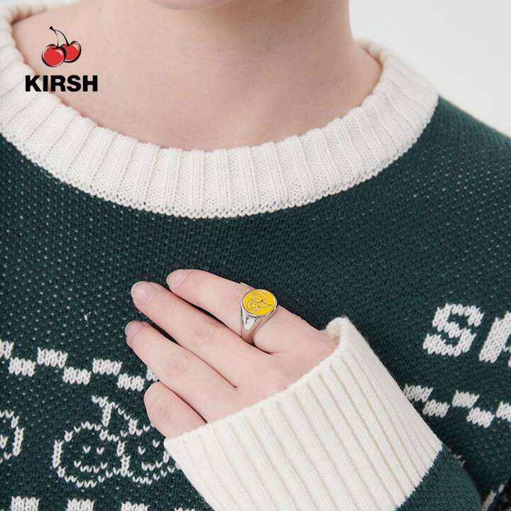 [KIRSH] DOODLE CHERRY RING |22AW | | Lazada.co.th