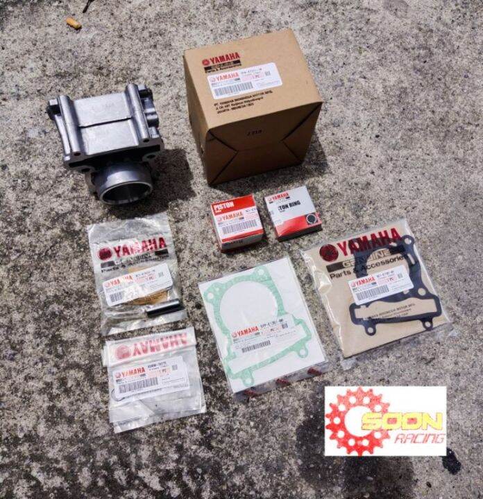 FZ150I BLOCK FZ 57MM 100% ORIGINAL COMPLETE SET YAMAHA Y15ZR Y15 YSUKU LC135 V1 V2 V3 V4 V5 V6 ...