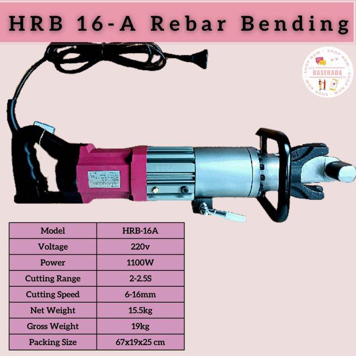 REBAR BENDING - MESIN BENDING TYPE HRB- 16A | Lazada Indonesia