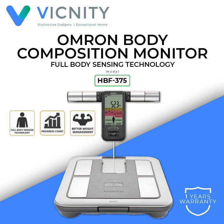 Omron Karada Scan Body Composition Monitor HBF-375 [1 Year Local ...