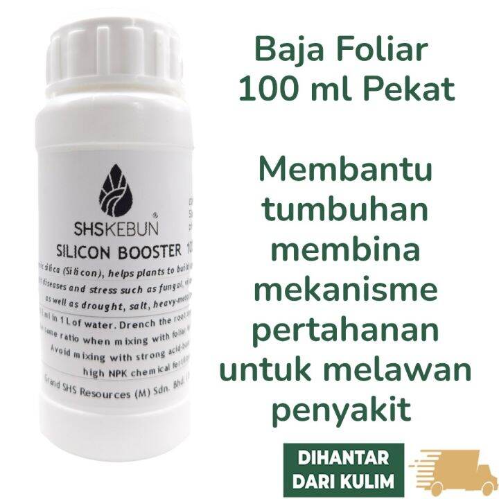 Baja Foliar Silicon Booster 100 Ml Spreader And Surfactant Baja Durian