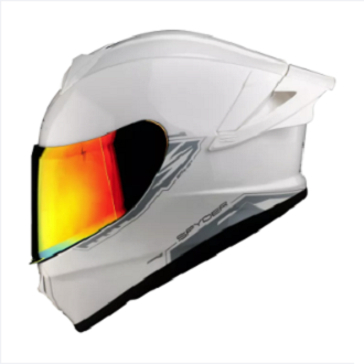 Spyder Spike 2.0 PD S0 V2 Full-Face Single Visor Helmet (with Free ...