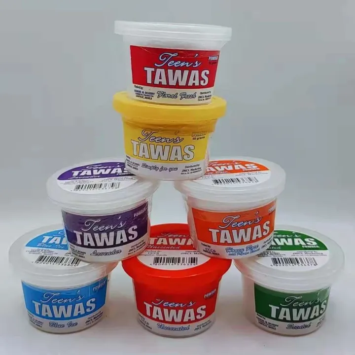 TEEN'S Tawas Powder with Perfume Eliminates Body Odor 1Pack 12pcs ...