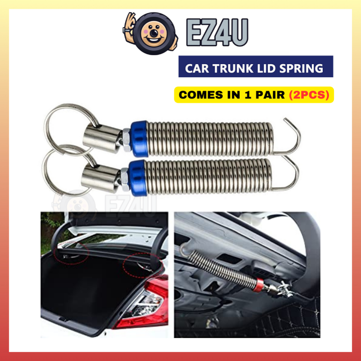 [EZ4U] 2PCS Car Bonnet Spring Lid Lifting Spring Remote Open Device ...