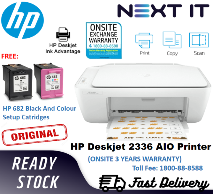 [Ready Stock] HP Deskjet Ink Advantage 2336 All-in-One Printer | Lazada