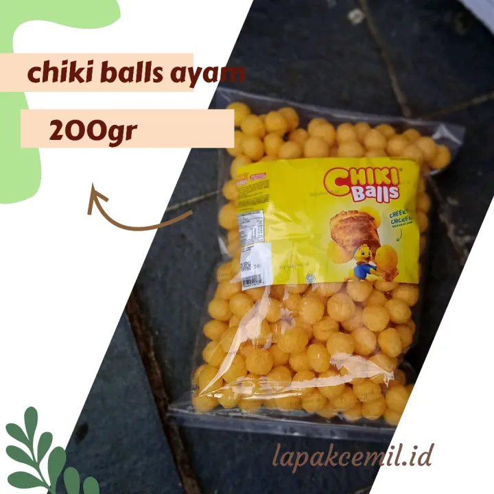 chiki balls ayam coklat keju kemasan repack snack branded | Lazada ...