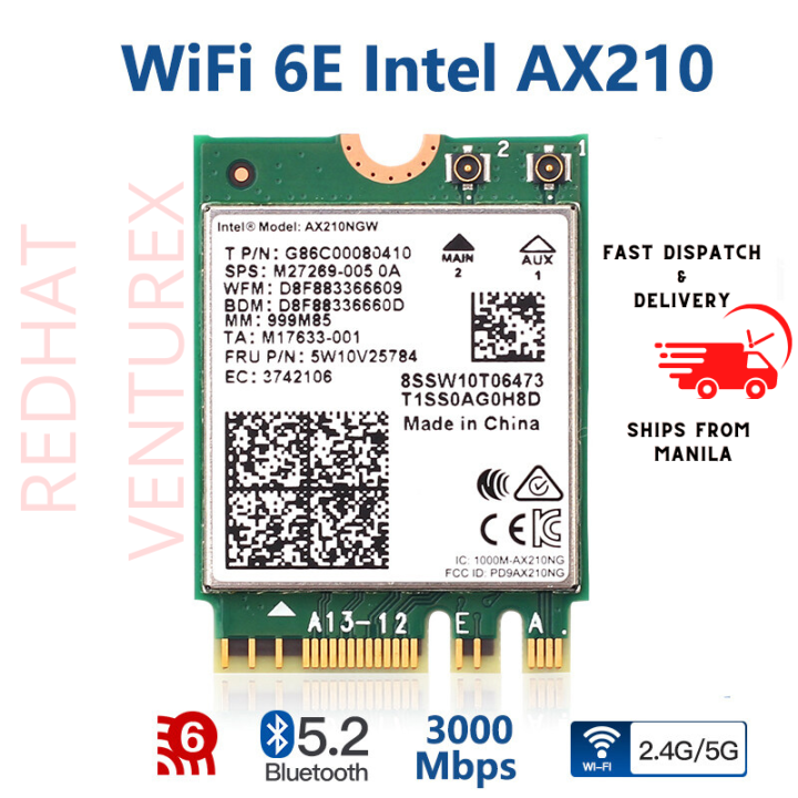 INTEL AX210NGW WI-FI 6E MODULE | DESKTOP KIT | Lazada PH