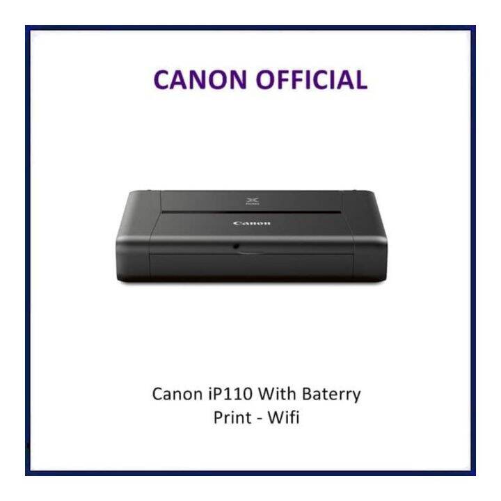 CANON PIXMA iP110 With Baterry Printer Wireless Portable | Lazada Indonesia