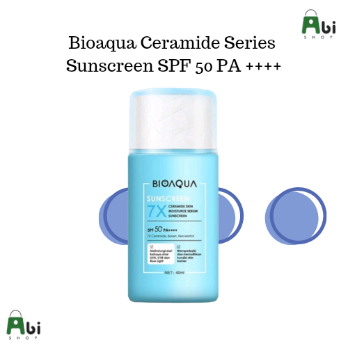 ORIGINAL BIOAQUA 7X Ceramide Wajah Sunscreen SPF 50 PA++++ 40ml ...