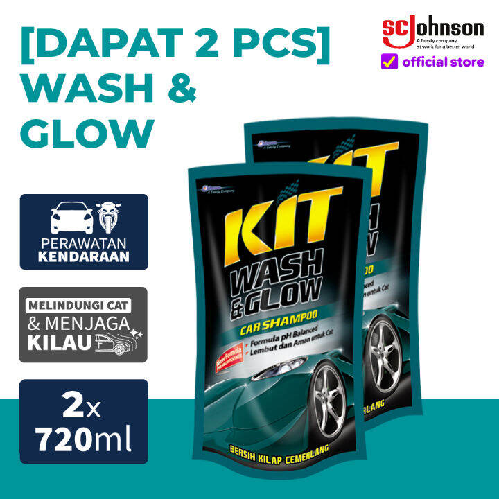 (Dapat 2Pcs) Kit Wash & Glow Pouch 720mL | Lazada Indonesia