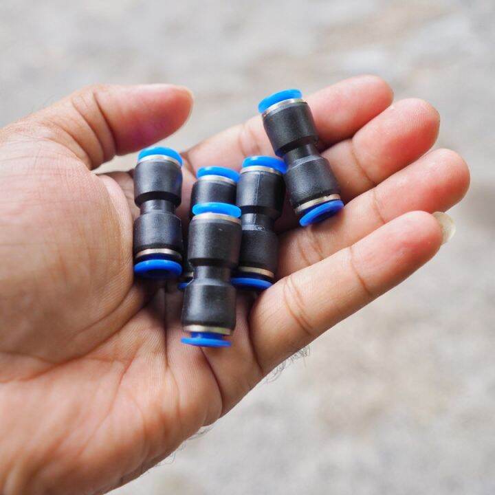 naple nepel conector pneumatic fitting lurus 6mm to 6mm | Lazada Indonesia