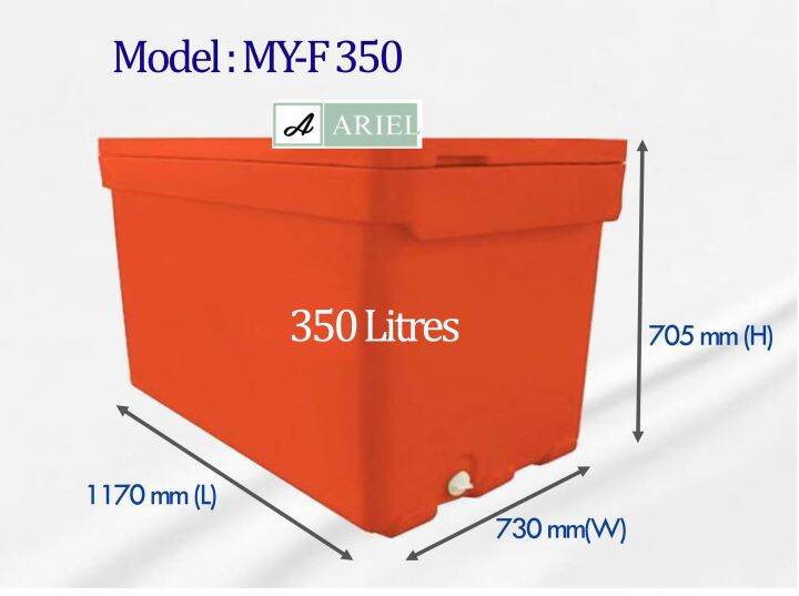 350L Huge Size Insulated Cooler Box/ Ice Box For Multipurpose Storage ...