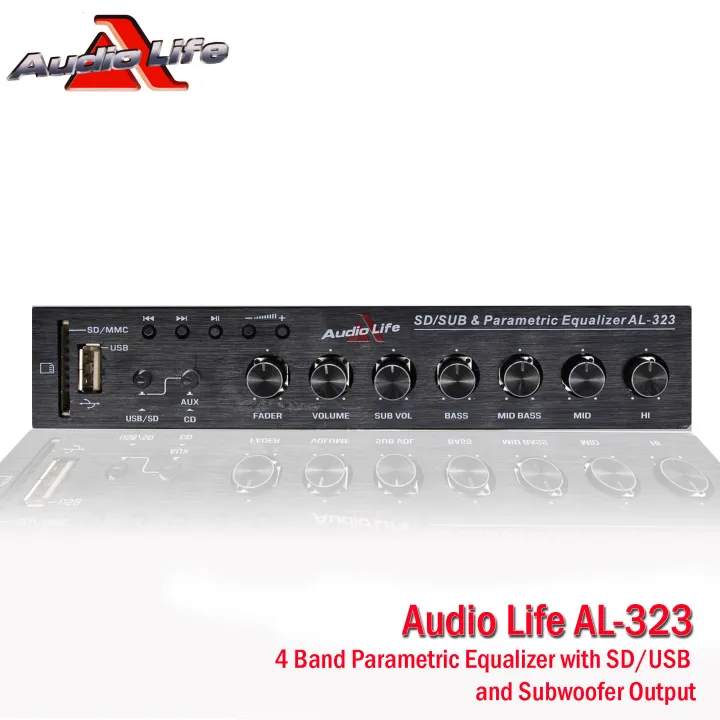 Audio Life AL-323 4-Band Parametric Equalizer | Lazada PH