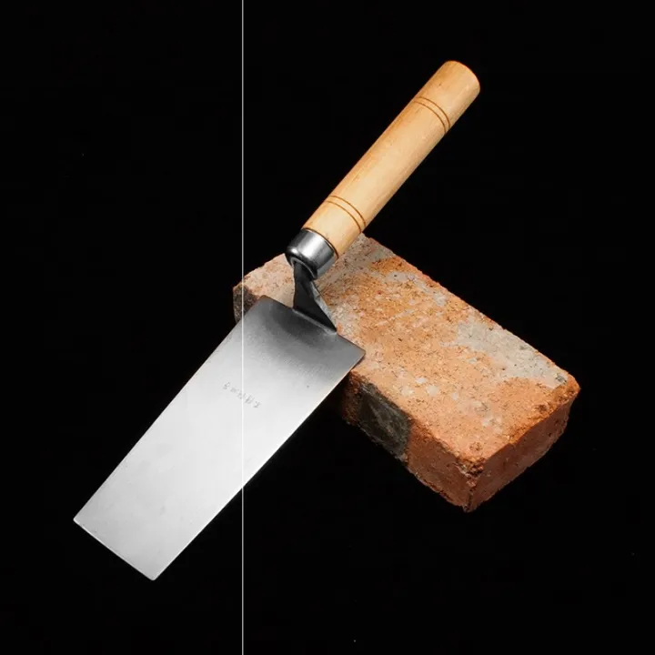 One-piece stainless steel dish knife plastering knife trowel one-piece ...