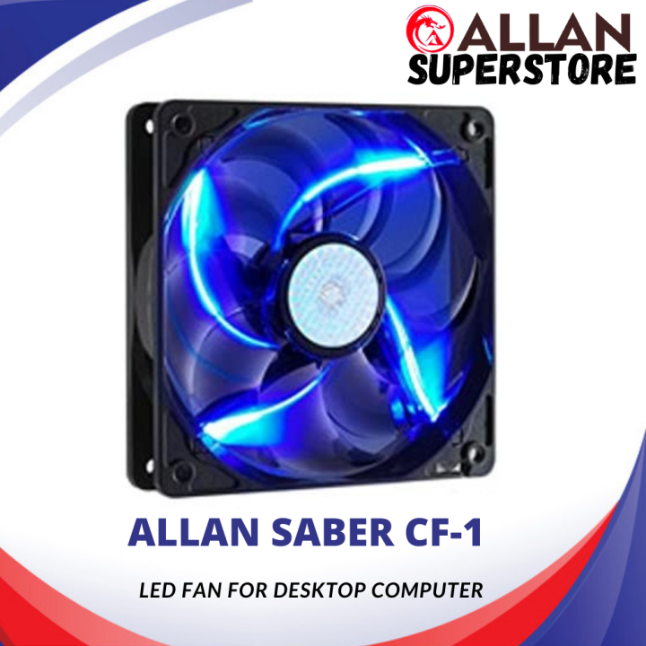 Allan Superstore Saber CF-1 120mm Cooling Fan for Desktop Computers ...
