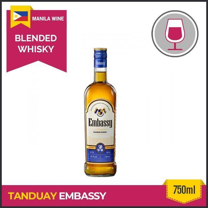 Hot vwjf22 Tanduay Embassy Filipino Blended Whisky | Lazada PH