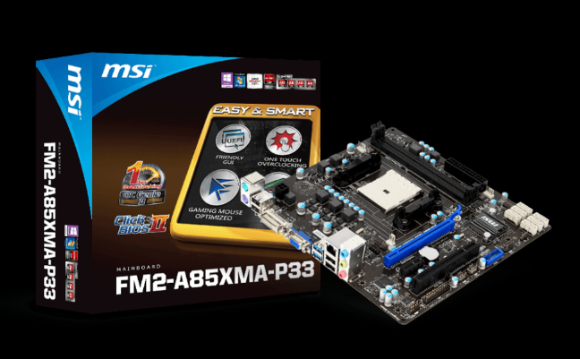 MSI FM2-A85XMA-P33 AMD® A10/A8/A6/A4-series | Lazada PH